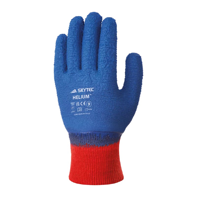Skytec Helium Textured Latex Work Gloves - Gloves.co.uk